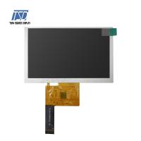 China 800x480 Resolution 5 Inch SPI Interface IPS LCD Panel for sale