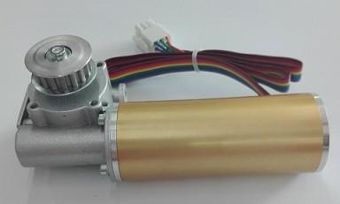 China Ronde Automatische Schuifdeurmotor met geringe geluidssterkte Brushless van 12VDC en 40W Te koop