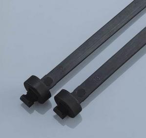 China Oval head nylon cable ties for sale