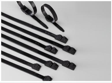 China Double locking, multi locking cable ties for sale