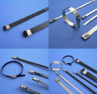 China Stainless steel cable tie for sale