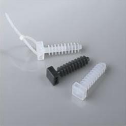 China Nylon screw type cable tie mounts for sale