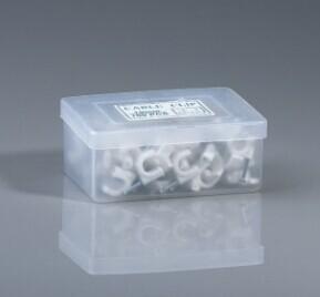 China Plastic boxed cable clips for sale