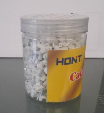 China Plastic bottles / plastic barrel packaging cable clips for sale