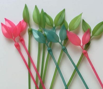 China Tree craft leaves cable tie for sale