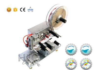 China PLC semi controle - automatische sticker etiketteringsmachine voor Scrach-kaart Te koop