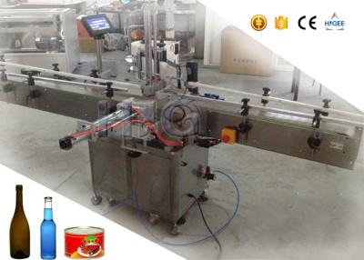China ISO-machine van het het etiketinstrument van de norm de automatische fles met vaste positiefunctie Te koop