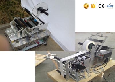 Cina Piano d'appoggio automatico dell'etichettatrice della bottiglia rotonda dei semi elettrici in vendita