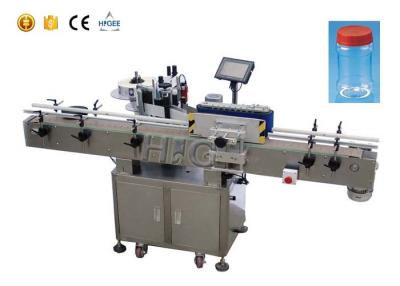 China De flessen zelfklevende sticker van de slijtageweerstand 350ml automatische ronde etiketteringsmachine Te koop