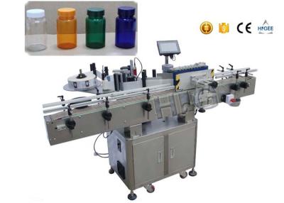 China SS 350ml plastic ronde fles etiketteringsmachine met het coderen van machine Te koop