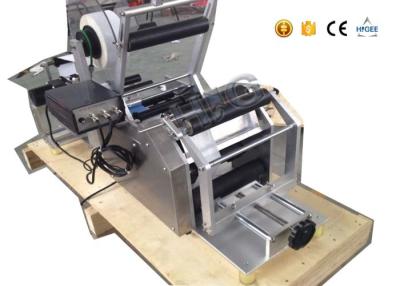 China Cigarette self adhesive sticker honey bottle semi automatic labeling machine for sale