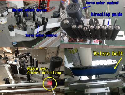 Chine Bouteille ronde d'autocollant cosmétique de bouteille marquant/machine à étiquettes auto-adhésive à vendre