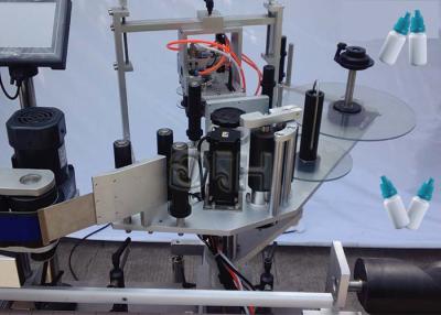 Chine Dessus/bas dégrossit machine à étiquettes verticale de bouteille ronde d'autocollant avec automatique à vendre