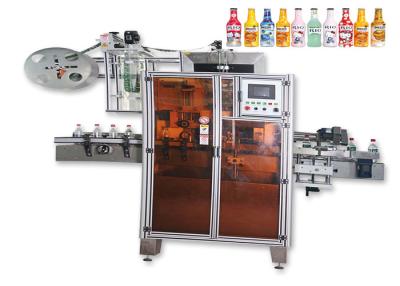 Cina Alta velocità inossidabile 200 BPM 3.5KW dell'etichettatrice della manica degli strizzacervelli del barattolo di vetro in vendita