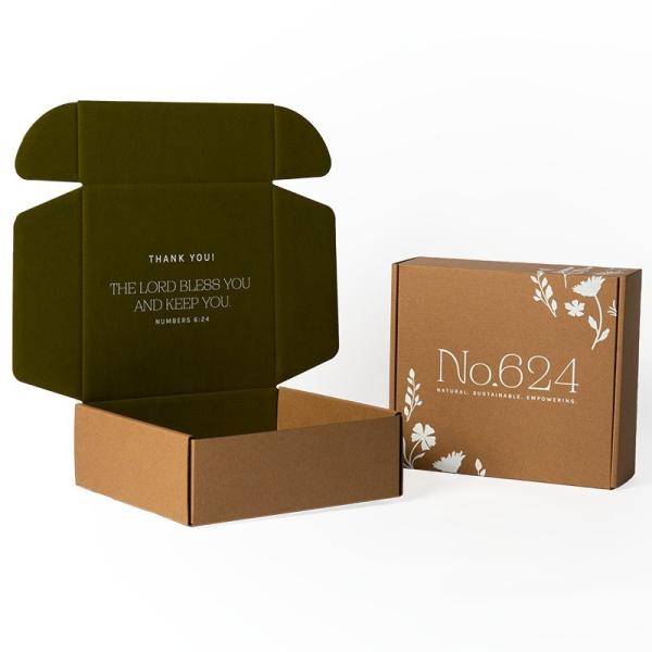 Quality Underwear Packaging Boxes Kraft Cardboard Silk Screen White Ink Design Custom for sale
