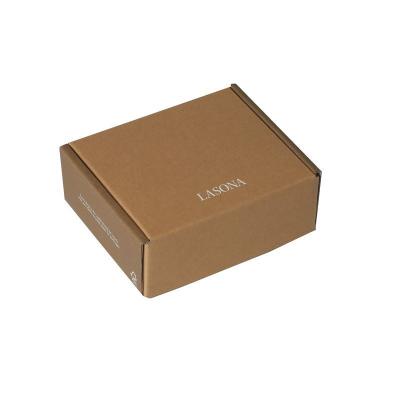 Cina Cartoni Kraft corrugati Logo personalizzato per abbigliamento imballaggio regalo e spedizione in vendita