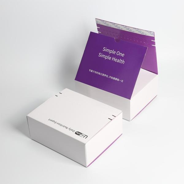 Quality Corrugated Mailer Box Easy to Open and Close Eco-friendly Boxes with Zipper Design for sale