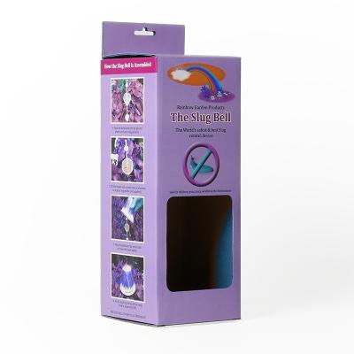 China Customized Color Cardboard Toy Box Packaging with Window and Easy Hanging Handle for sale