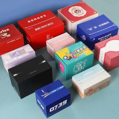 Quality Custom Mailer Box Color Printing UV Coating Square Folding Paper Zipper Tear for sale