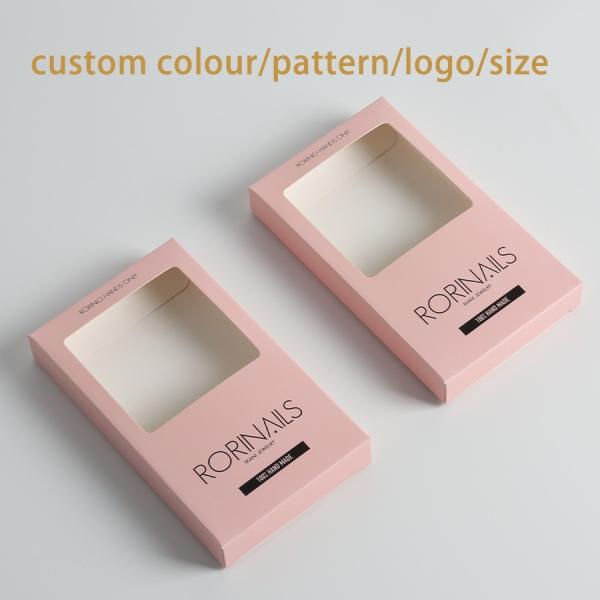 Quality Tuck Two End Earphone Paperboard Packaging Box Matt Lamination With Clear Window for sale