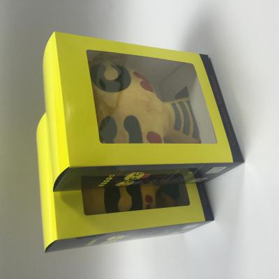 China CMYK 4 Color Offset Printing Reverse Tuck Box With Window And Magnetic Flap Closure for sale