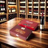 Quality 2024 Red Wine Mailer Box Custom Packaging Boxes 3 layer E-flute Corrugated Paper for sale