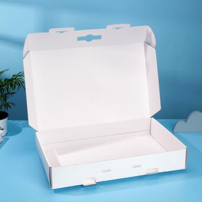 Quality Custom Shipping Boxes For Pillow Corrugated Paper Boxes with handle for sale