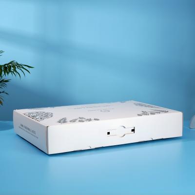 Quality Custom Shipping Boxes For Pillow Corrugated Paper Boxes with handle for sale