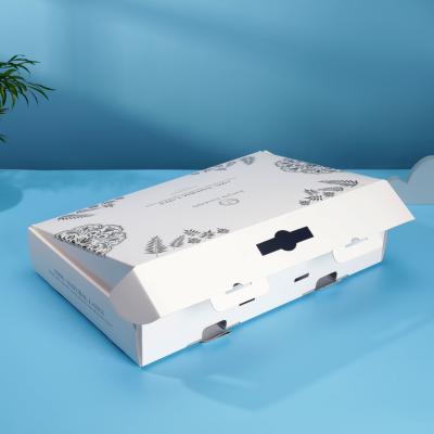 Quality Custom Shipping Boxes For Pillow Corrugated Paper Boxes with handle for sale