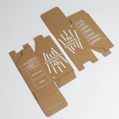 China Tuck End Paper Box Packaging Mailer Box Silk Screen Printed Logo With Handle Design for sale