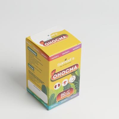 China Custom Design Coated Paper Tuck End Boxes Single Side Printing For Perfume Packaging for sale