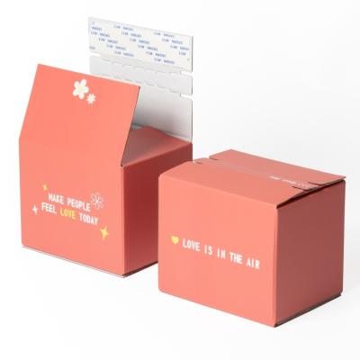 Quality Custom Logo Mailer Packaging Boxes For Cosmetic Product Eco-Friendly Shipping for sale
