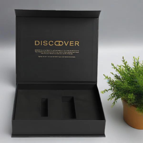 Quality Custom Luxurious Magnetic Perfume Bottle 50 Ml With Black EVA for sale