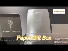 Caixa de presente de papel de luxo reciclável para papel especial de sabão Impressão 4C