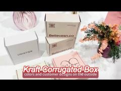 Cardboard Packing Corrugated Boxes Self Erecting Luxury Mailer Packaging Boxes OEM