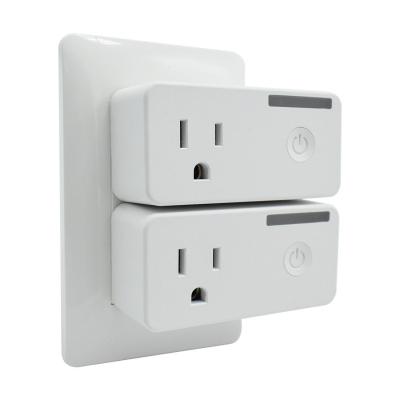 China MISSPET 2 Pack Mini Wirelsss Wifi Plug with Energy Monitoring No Hub Required for sale