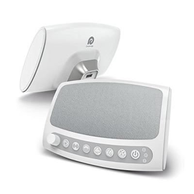 China 6 Sounds Sleep Electric White Noise Machine Including Fan , White Noise , Ocean , Rain , Summer Night and Lullaby for sale