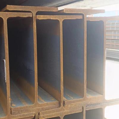 Cina Costruzione Acciaio Galvanizzato Trave H in forma di H Sezione trasversale 5-34mm Flange 50-400mm in vendita