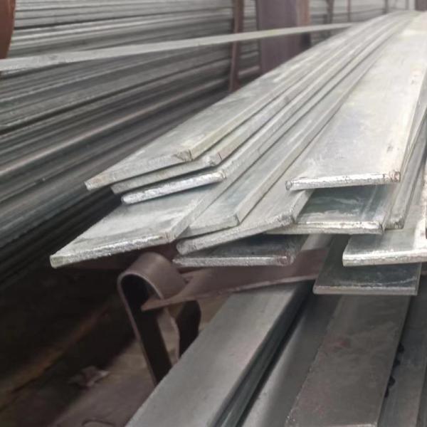 Quality Black Surface Cold Rolled Galvanized Flat Steel / Flat Galvanized Metal for sale