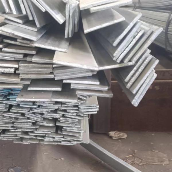 Quality 1% Tolerance Galvanised Flat Bar Cold Rolled Non Alloy Flat Steel Customization for sale