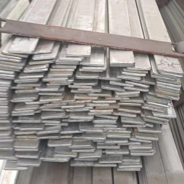 Quality 1% Tolerance Galvanised Flat Bar Cold Rolled Non Alloy Flat Steel Customization for sale