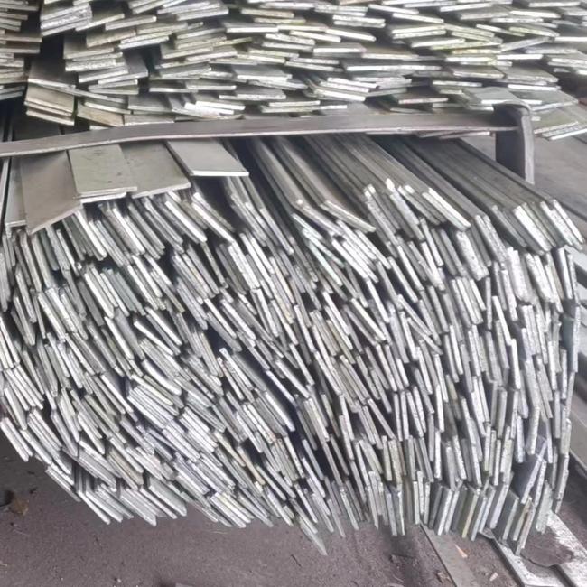 Close-up of galvanized steel surface