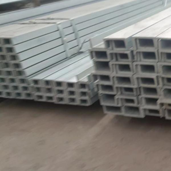 Quality Q345 201 304 Galvanized U Channel Steel Hot Rolled Channel Zinc Plated Steel for sale