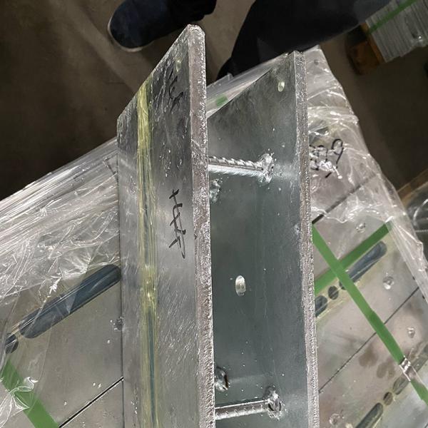 Quality Rectangular Steel Embed Plate 6mm 8mm For Building Construction for sale