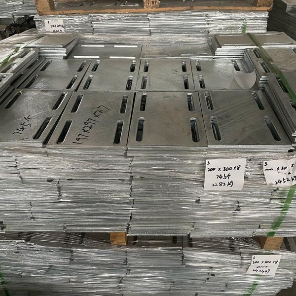 Quality Standard Universal Rear Embedded Part Embedded Plates In Concrete Heavy Duty for sale