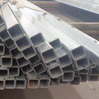 China Rectangular Pre Galvanized Square Steel Pipe DN15-DN300mm with 40-275g/m² Zinc Coating and Floral Pattern Customization for sale