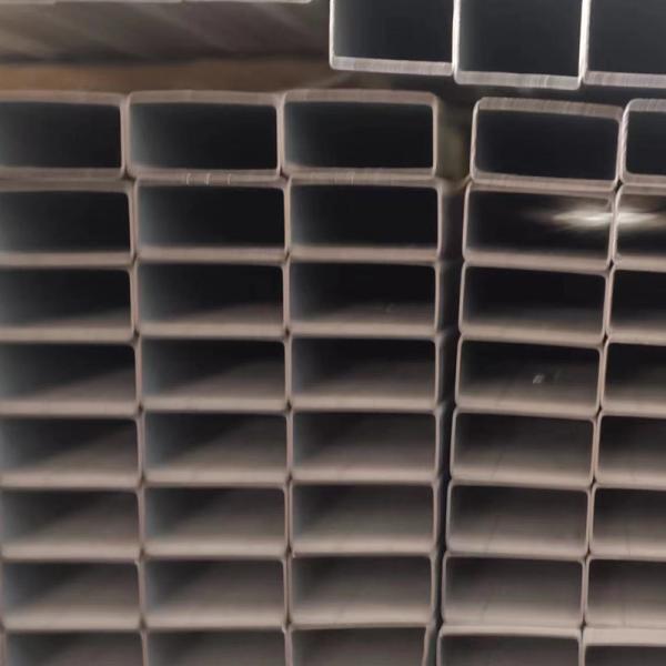 Quality Galvanized Galvanized Rectangular Pipe With Small Flowers Surface Customization for sale