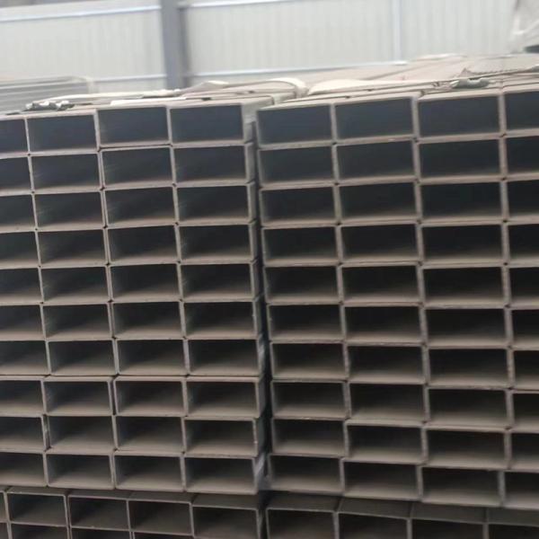 Quality Customization Length Galvanised Rectangular Tube Hot Rolled Zinc Coating 40-275g for sale