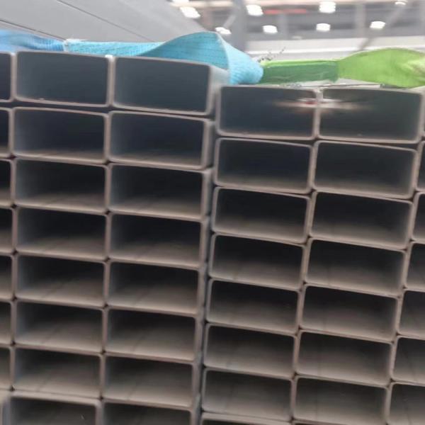 Quality Tube Structure Galvanized Steel Rectangular Tube With Customization Durability for sale