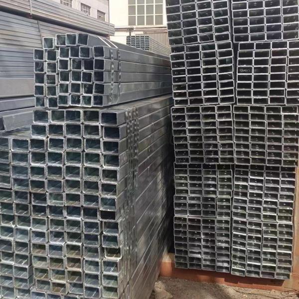 Quality Customization Tube Galvanized Rectangular Pipe 40-275g/m2 For Tube Structure for sale